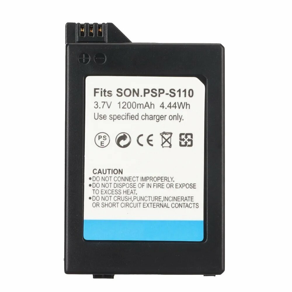 Аккумулятор PSP S110, 1200 мАч, Li-ion, для 3000/2000/2001/2006/3001