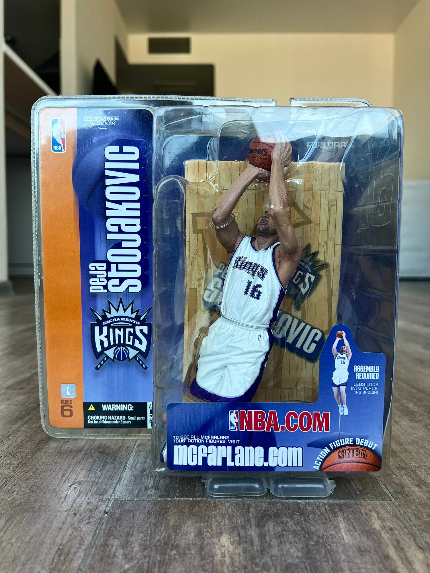 Фигурка NBA Sacramento Kings Predrag Peja Stojakovic McFarlane Toys НБА Сакраменто Кингз Предраг Педжа Стоякович