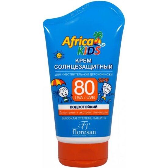 Крем солнцезащитный для детей Floresan Africa Kids SPF 80