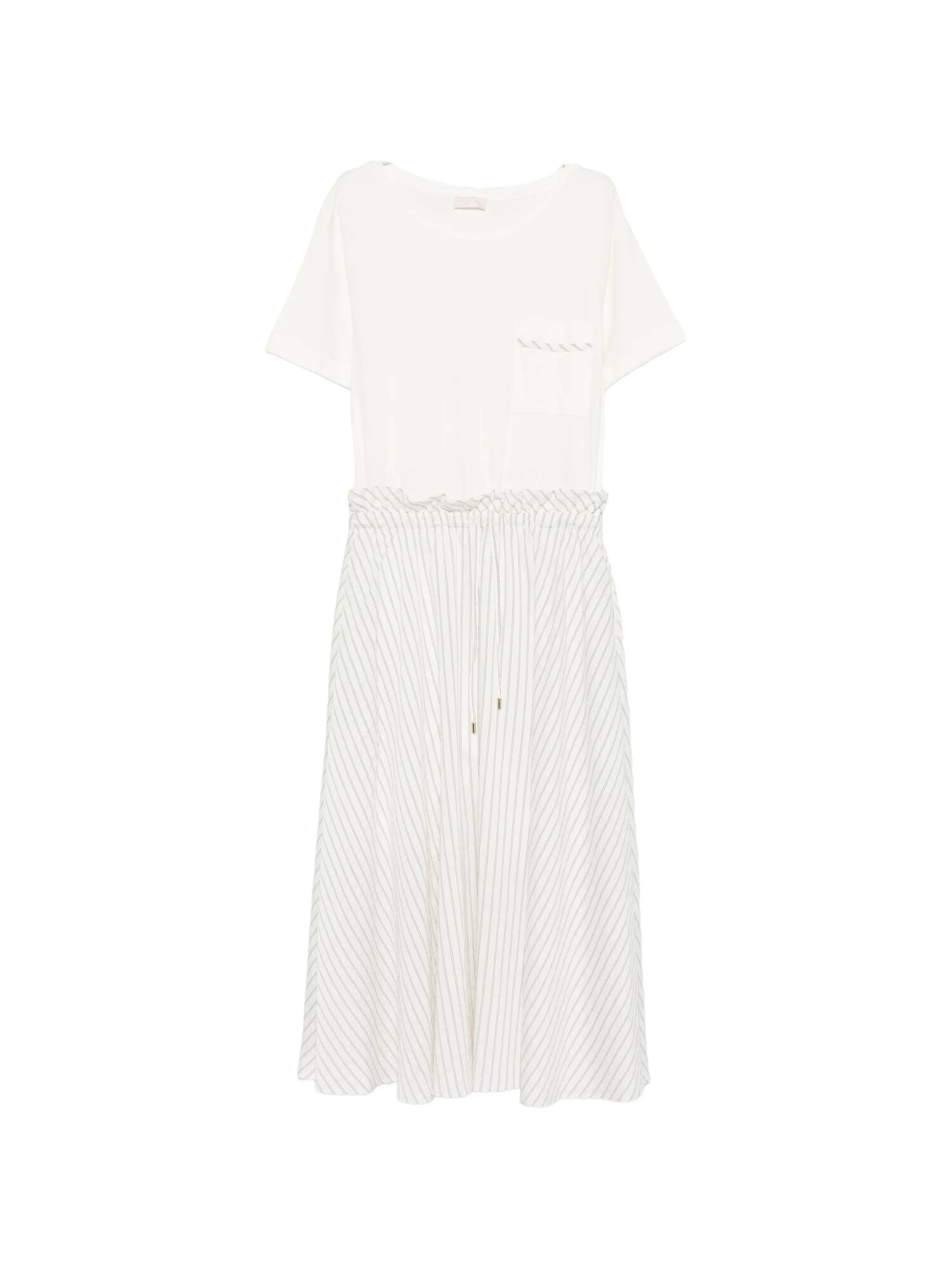 Платье Striped-pattern midi dress