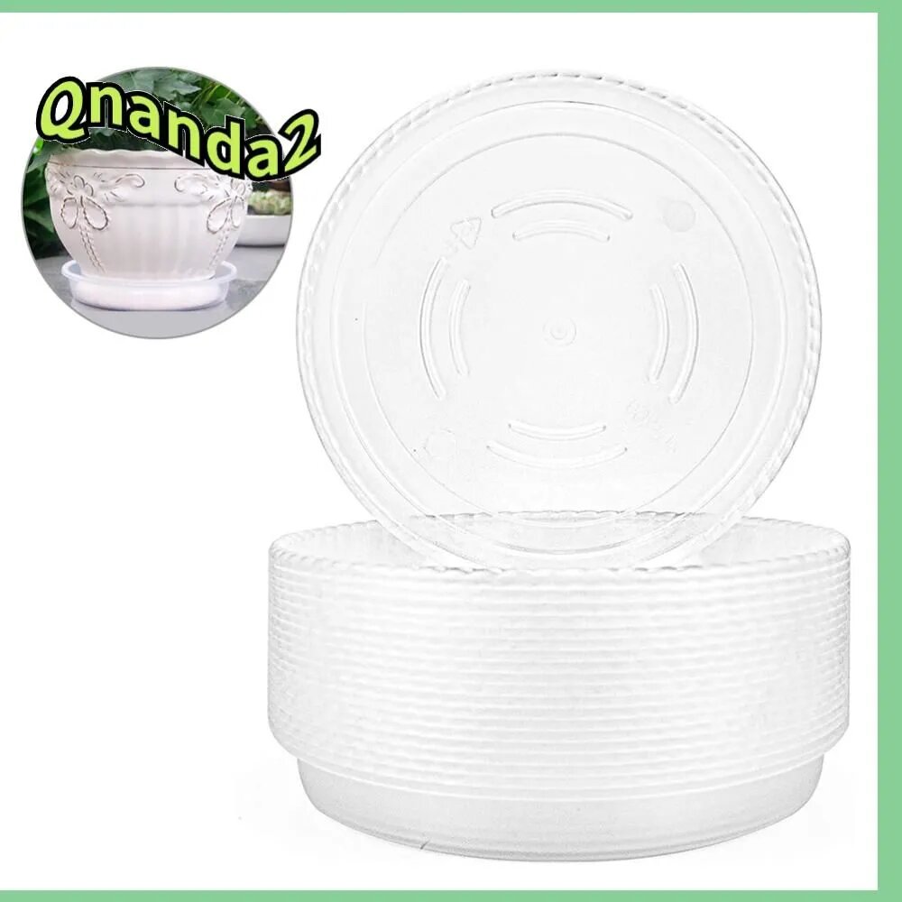 IKEA Поддон для цветов Белый пластиковый для дома 1 шт. Круглый 21 см