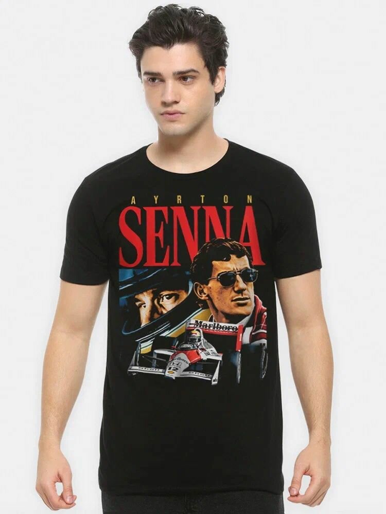 Футболка Айртон Сенна / Формула 1 / Ayrton Senna