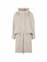 Пальто Hooded zip-up parka coat