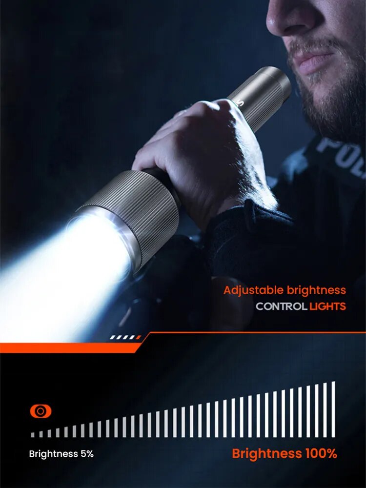 Philips Фонарь-прожектор SFL2142, ручной фонарь, 500 люмен, 24 Вт, 900 м, встроенный аккумулятор, черный — фото 1