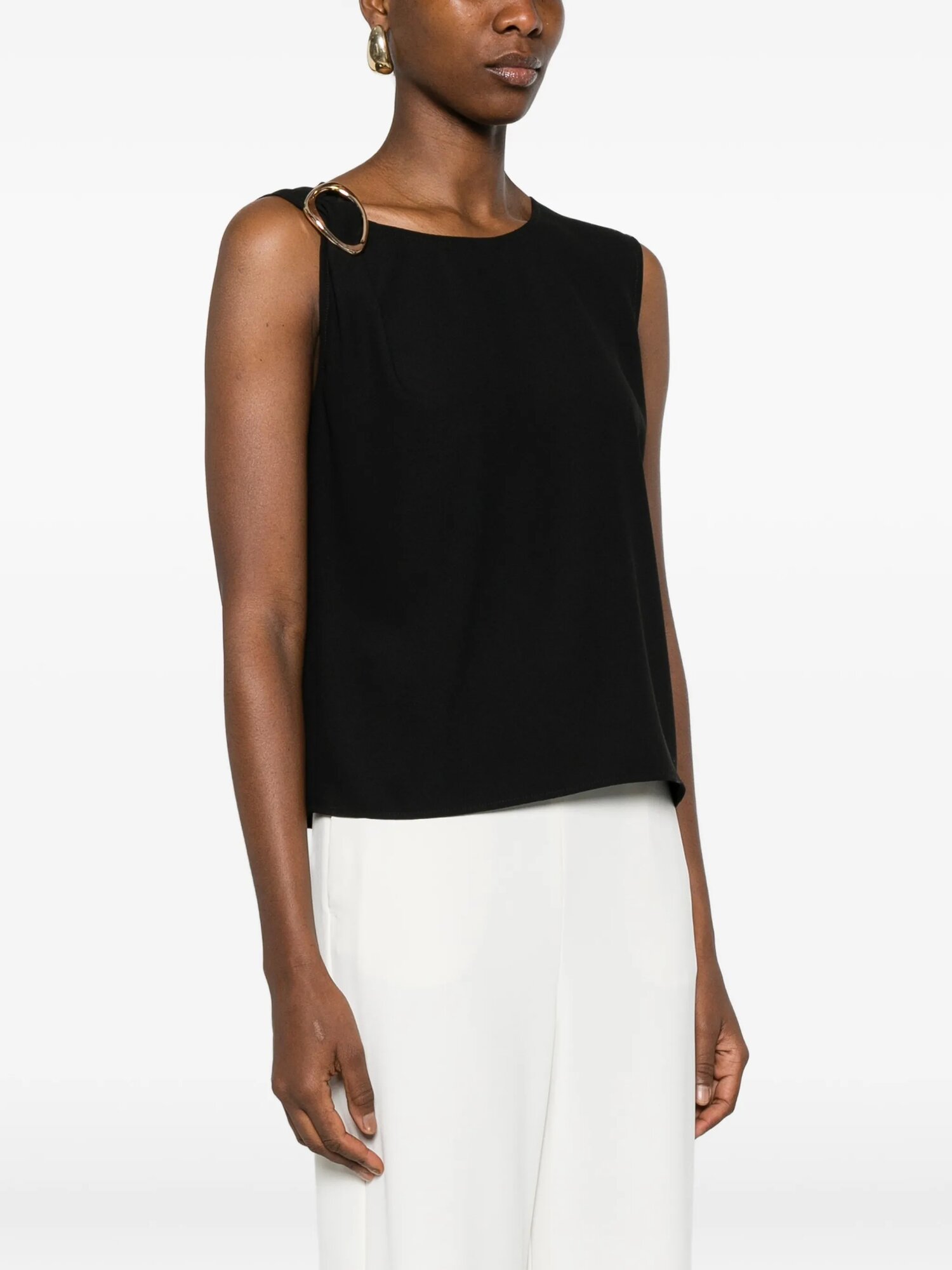 Блуза PennyBlack Ring-detail blouse, размер 44 — фото 1