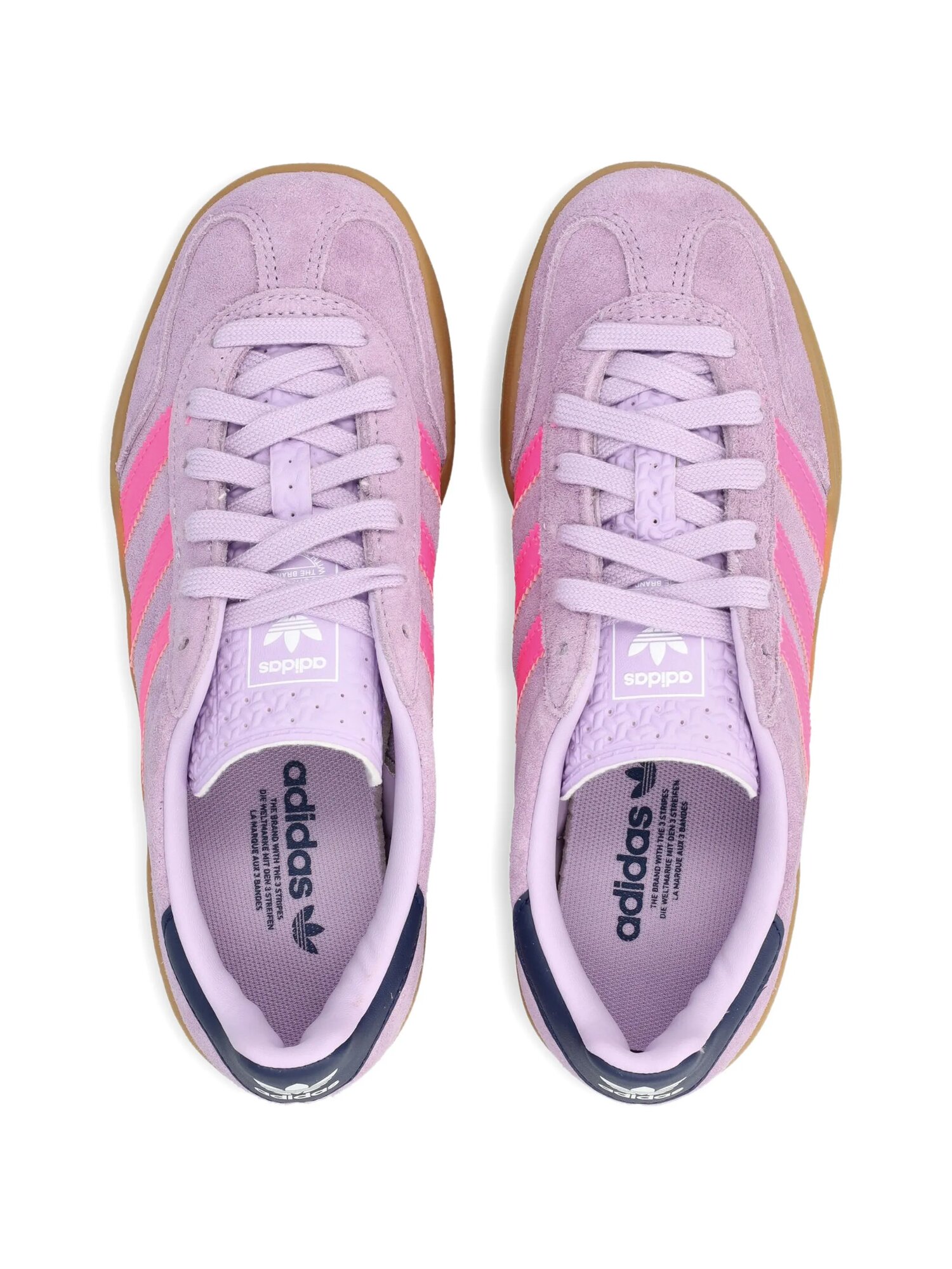 Кроссовки adidas Gazelle, размер 5.5 US, фиолетовый — фото 1