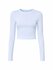 Топ Enza Costa Long-sleeve crop top, размер S, blue