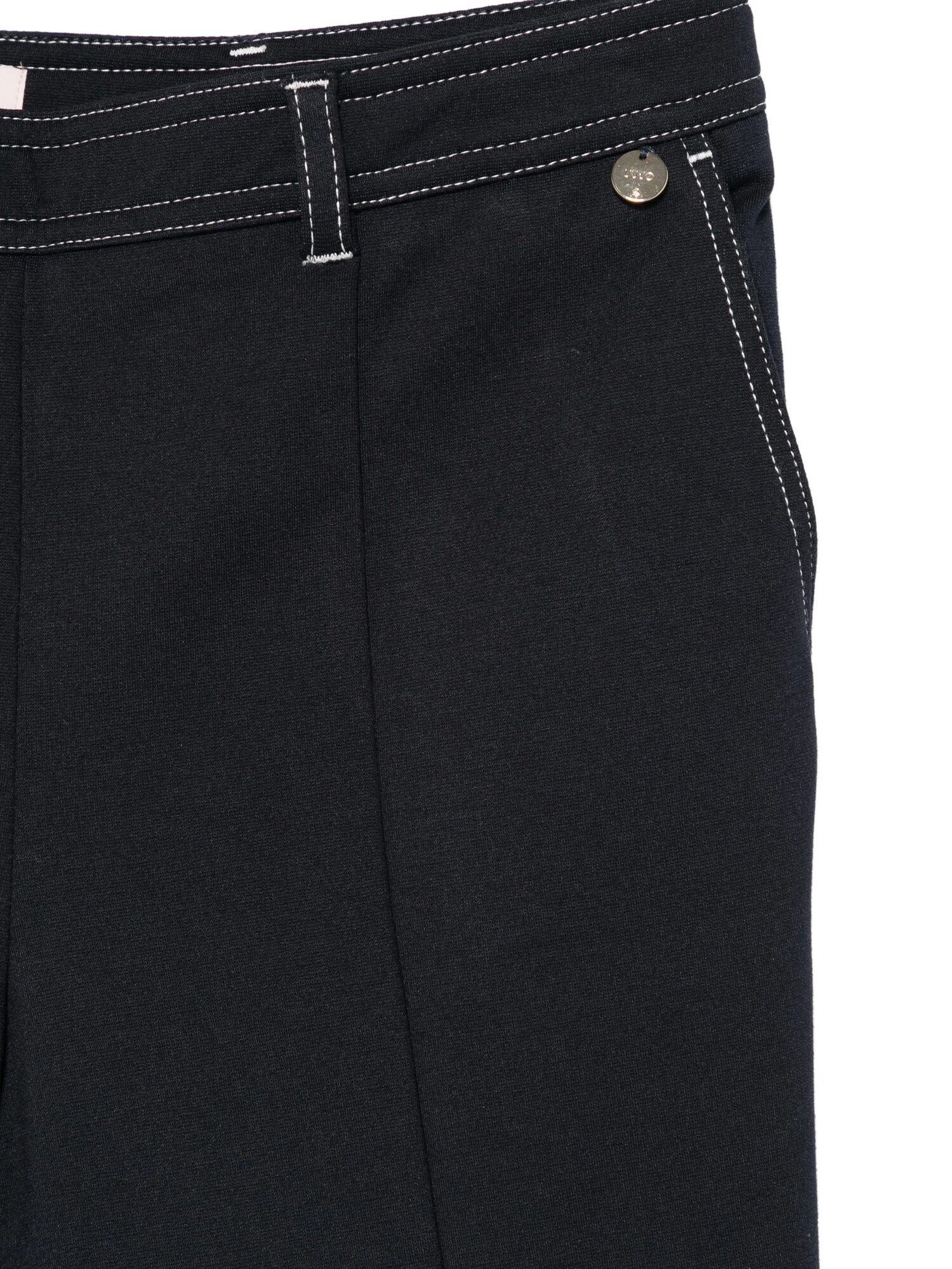 Брюки LIU JO Topstitching trousers, размер 40, blue — фото 1