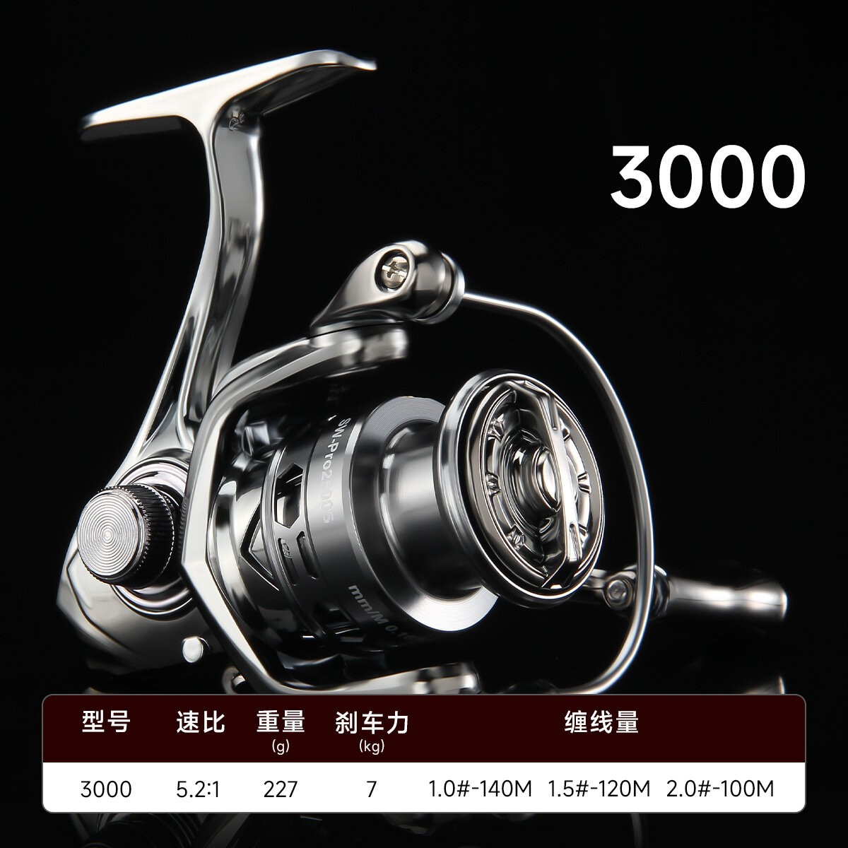 Мини-гольф приманка Haodun, спиннинговая катушка, кастомная катушка Stella с двойным рычагом, длинная кастинговая микро-катушка SW