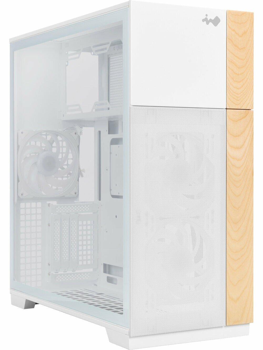 Корпус для ПК без БП INWIN F5 ARGB White (IW-CS-F5WHI-3AN140P)
