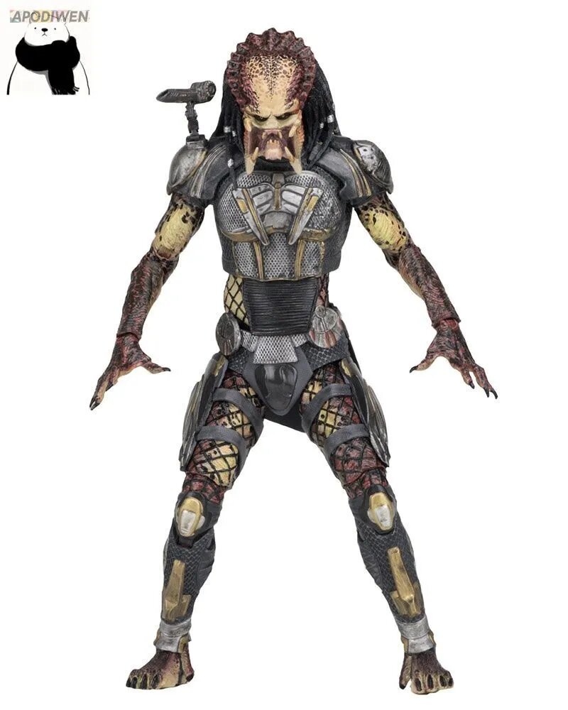 Фигурка Apodiwen Predator Хищник Фигурка коллекционная для взрослых и детей 18 см с аксессуарами — фото 1