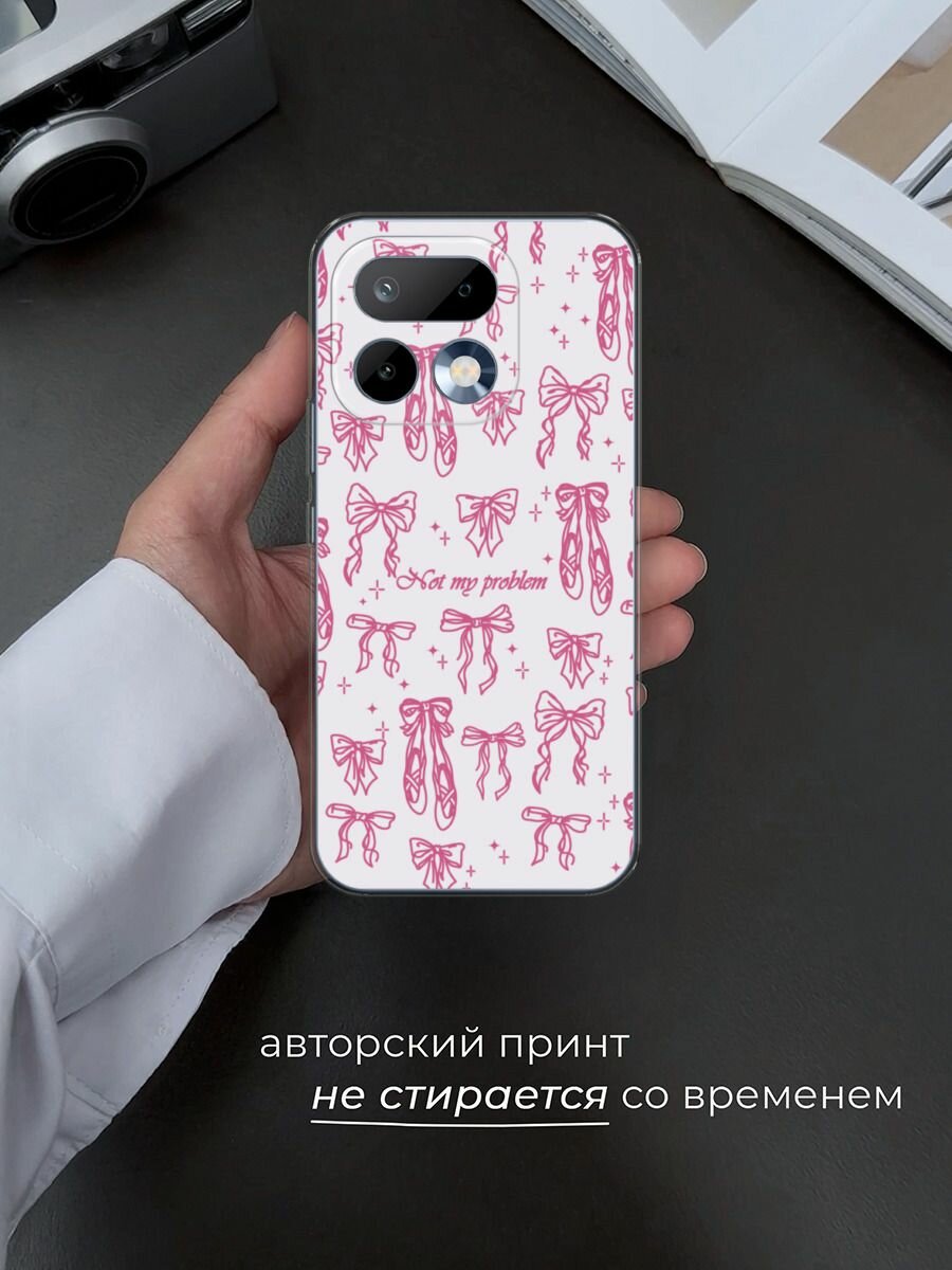 Чехол на Realme 16 Pro / Реалме 16 Про с принтом Not my problem 1 — фото 1