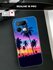 Силиконовый чехол на Realme 16 Pro / Реалме 16 Про с принтом Закат 5