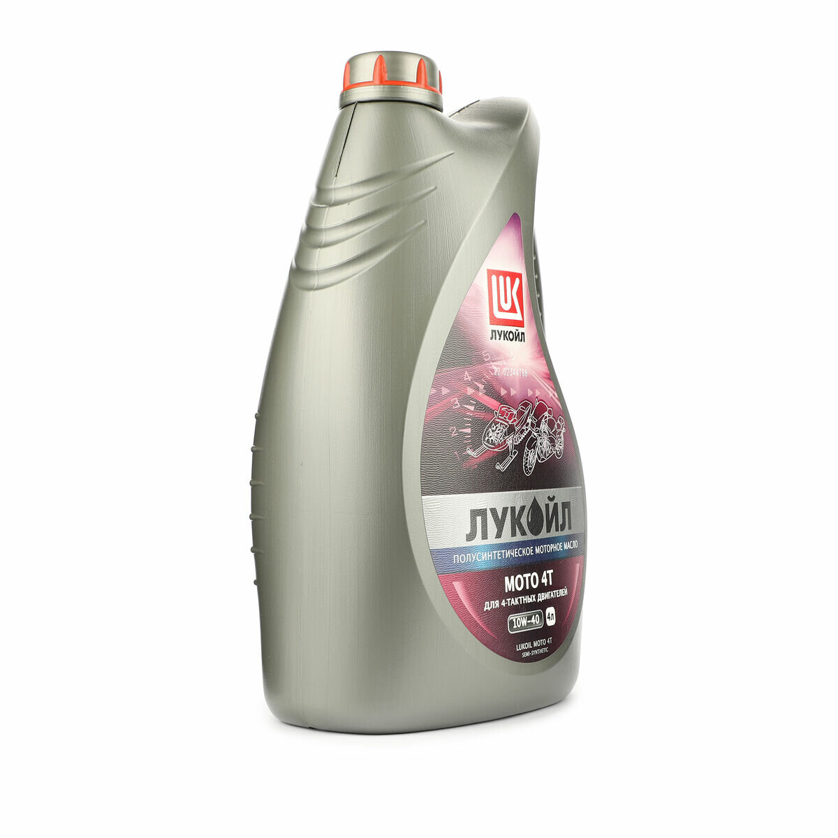 Масло Моторное Мото 4T Полусинт; Sl, Sae: 10W-40, 4Л.(Lukoil 1595328)