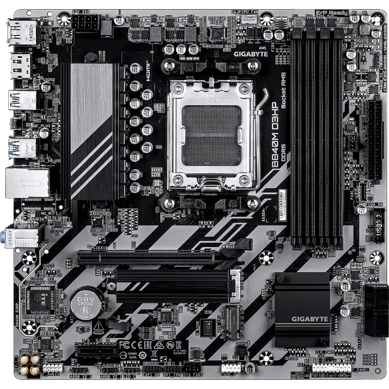 Материнская плата B840M D3HP, DDR5 B840MD3HP