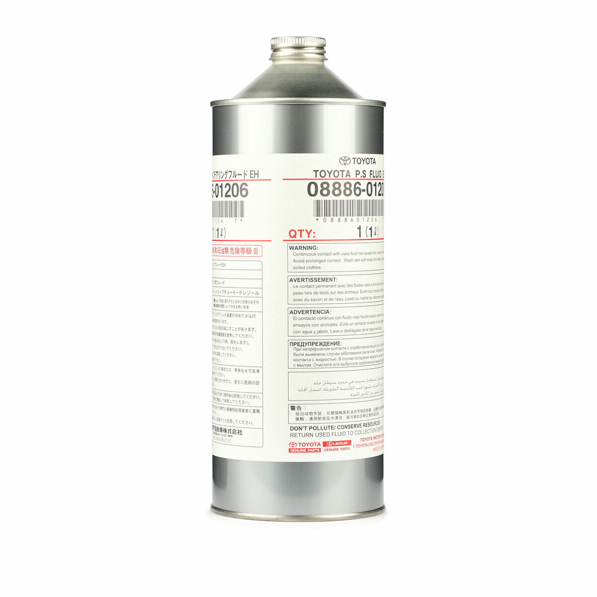 Масло Гур Toyota Psf-Eh 1Л.(Toyota 0888601206)