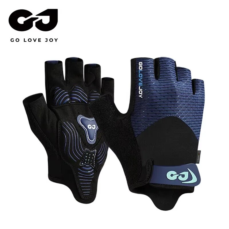 GOLOVEJOY XG78 летние велосипедные перчатки с половиной пальца, дышащие нескользящие велосипедные перчатки с амортизацией, быстросохнущие для дороги