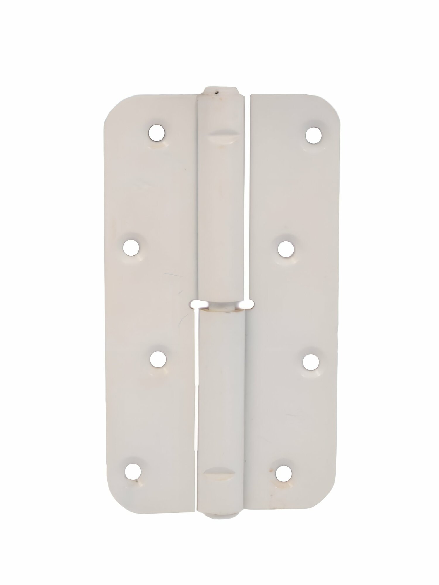 Петля накладная для деревянных дверей, БелТИЗ, 130х74 мм, левая, ПН1-130, белая