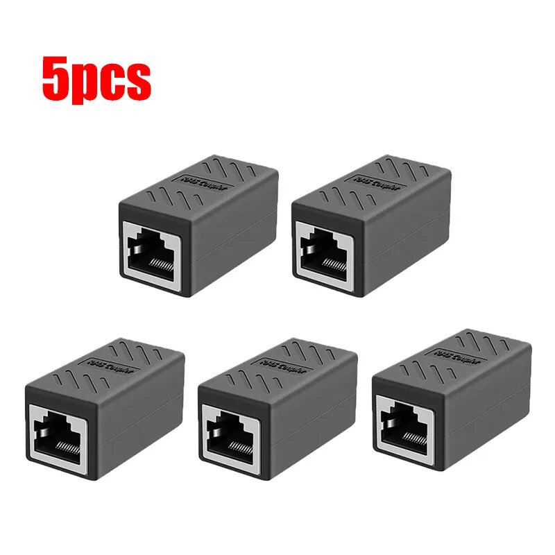 Ethernet удлинитель RJ45, 5 шт. (TI-RJ45-5pcs)