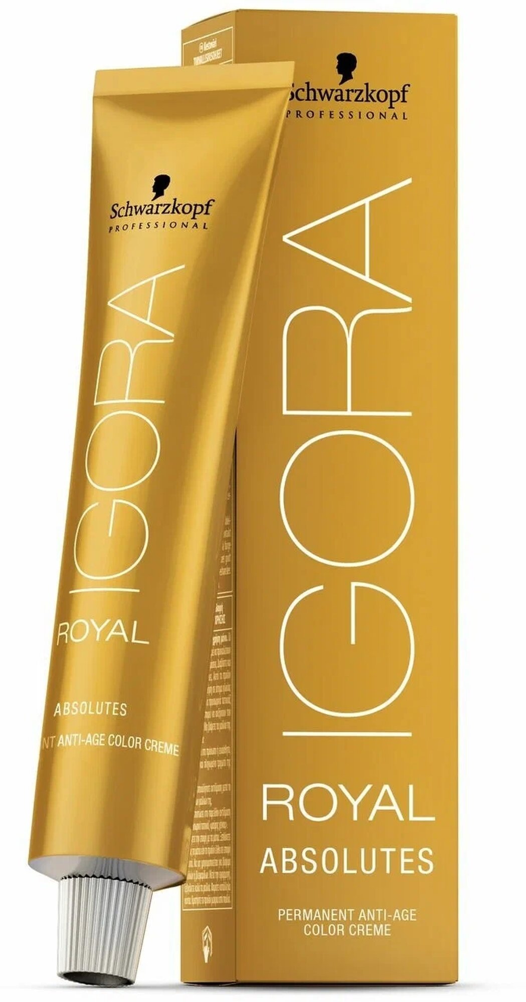Schwarzkopf Professional Royal крем-краска Absolutes, 6-80 темный русый красный натуральный, 60 мл