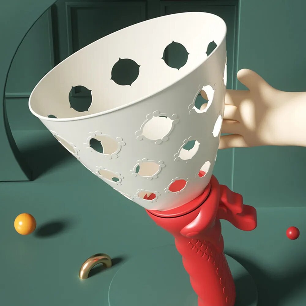 Игровой набор мячей для бросания и ловли, пластиковые, для детей