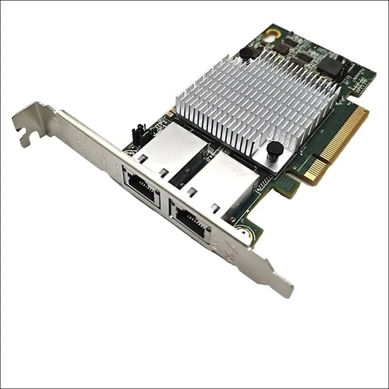 Сетевая Карта Ethernet 10G X540-T2 PCIE-X8 X16, Сетевой Адаптер Расширения