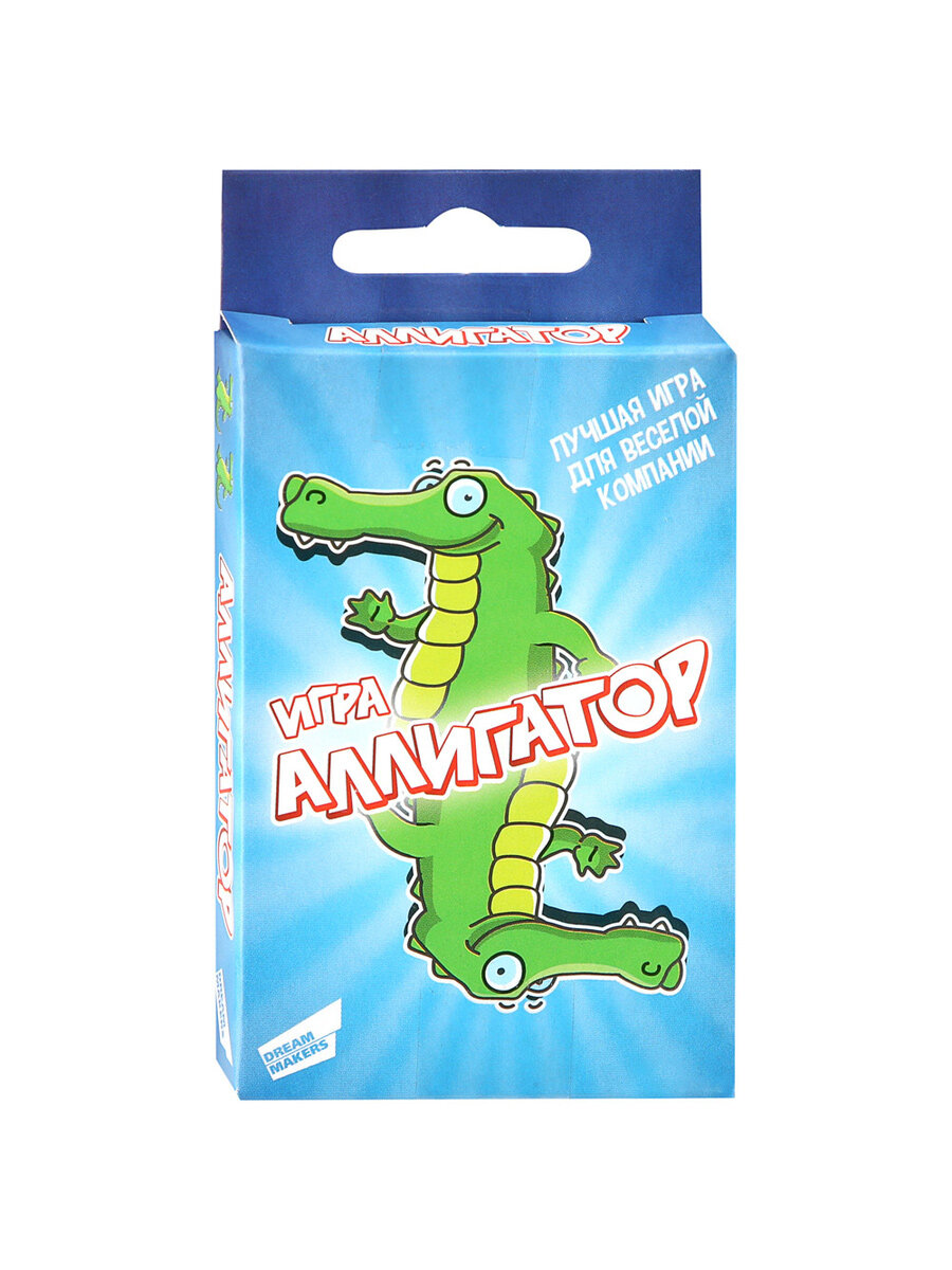 Dream Makers Игра детская настольная Аллигатор Cards 1607С_R с 6 лет