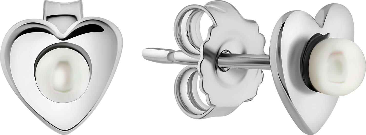 Серьги пусеты, 925 проба