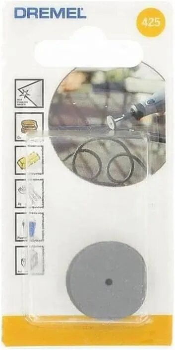 Dremel 425 Полировальный диск для камня и стекла, 22,5 мм (4 шт.)