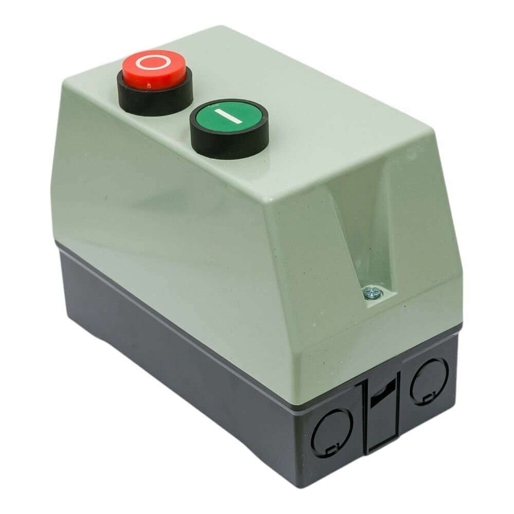 Пускатель ПМЛ-1220 10А кат. 380В AC 1НО IP54 с реле РТЛ-1014-2 7-10А в корпусе пластик. с кнопками пуск + стоп Электротехник ET511476