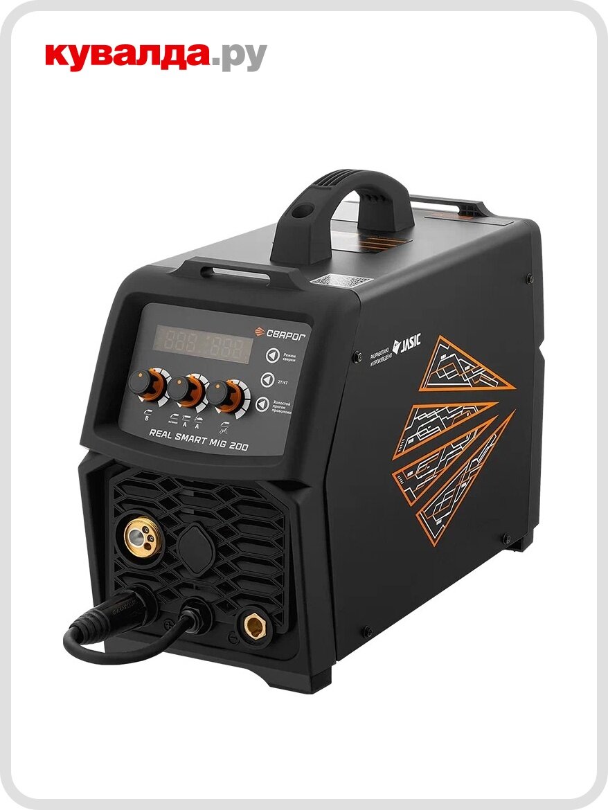 Сварочный полуавтомат сварог REAL SMART MIG 200 BLACK (N2A5)