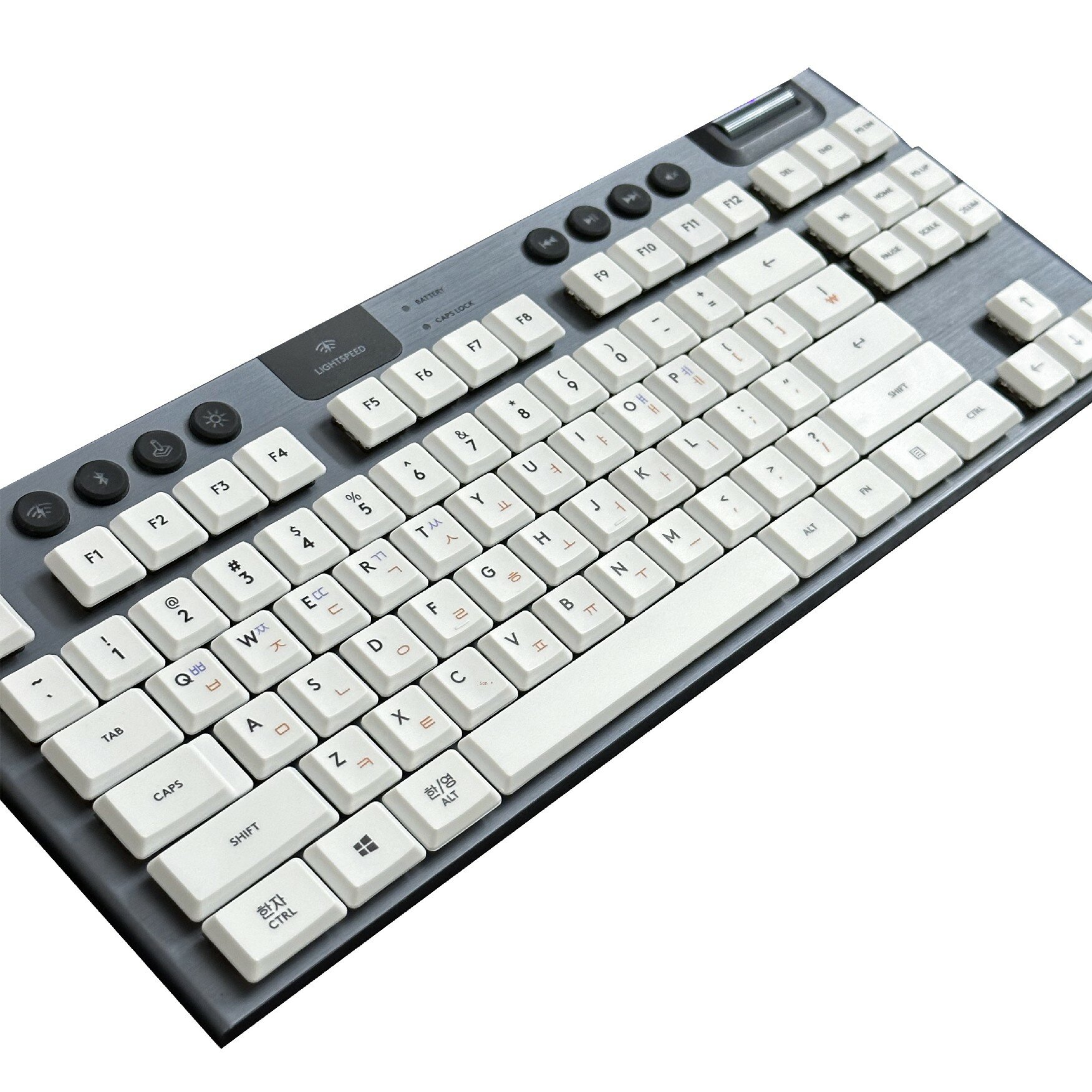 Клавиши G913 с корейским языком, белые для механической клавиатуры Logitech G915
