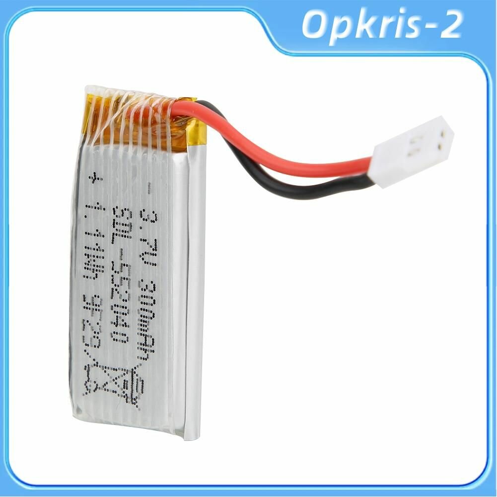 Аккумулятор 3.7V 300mAh для WLtoys V911S и других RC вертолётов — батарея для радиоуправляемых моделей и игрушек