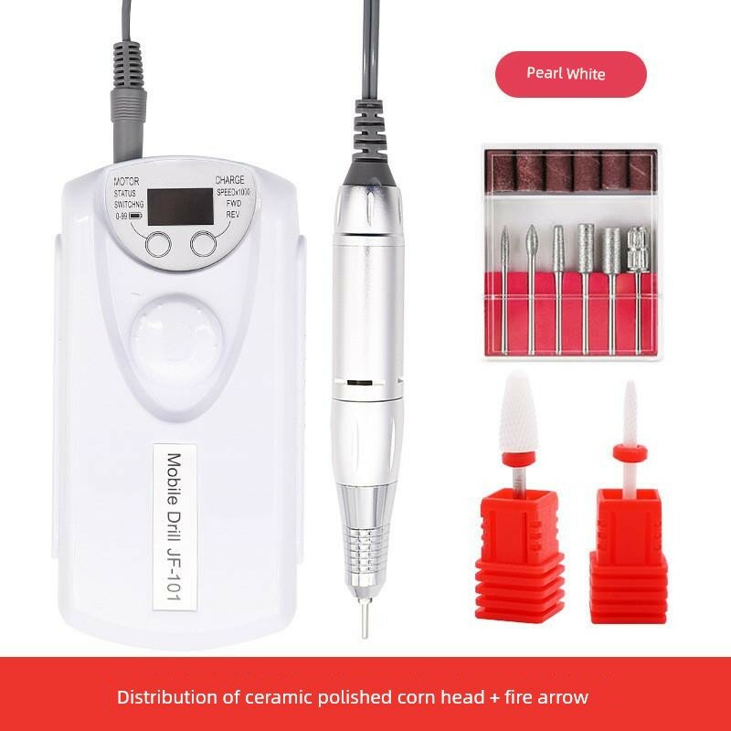 Электрическая машинка для маникюра 110 В (стандарт США), для снятия гель-лака, полировки ногтей, удаления кутикулы,