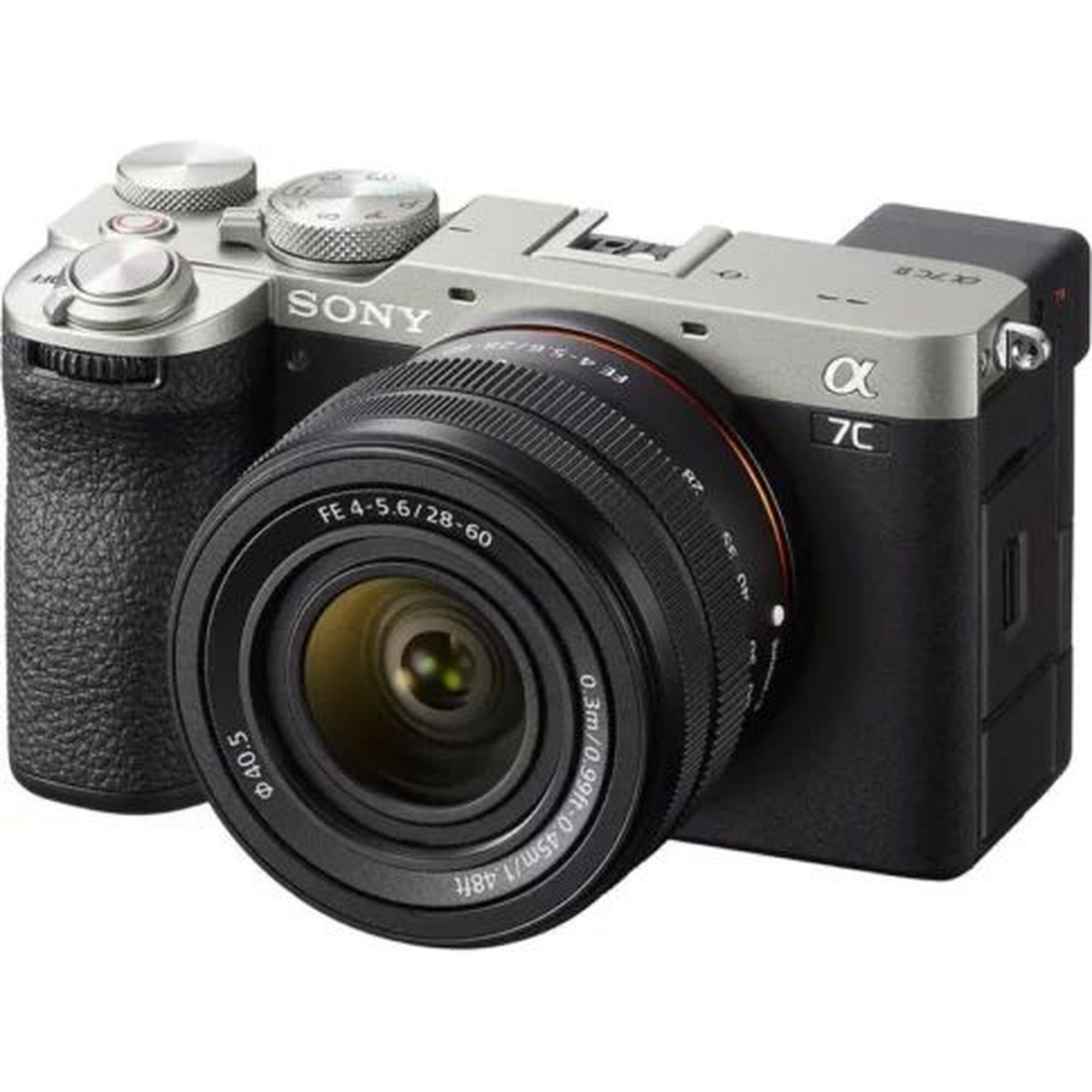Фотоаппарат Sony Alpha ILCE A7C II KIT 28-60 мм, серебристый