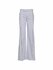 Брюки FEDERICA BASSI Striped trousers, размер 40, Синий принт