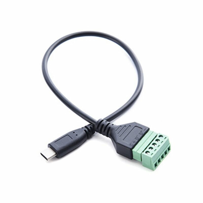 Кабель USB C 30 см без пайки для быстрой зарядки и передачи данных, идеален для гаджетов