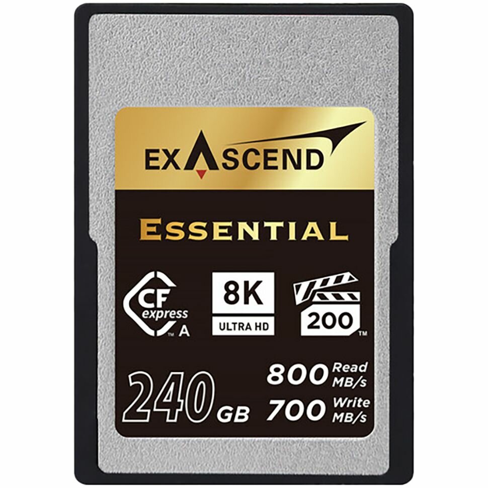 Карта памяти Exascend Essential CFexpress Type A 240GB