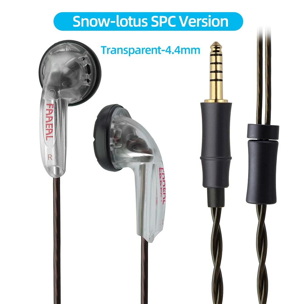 FAAEAL Snow-lotus проводные внутриканальные наушники 64 Ом