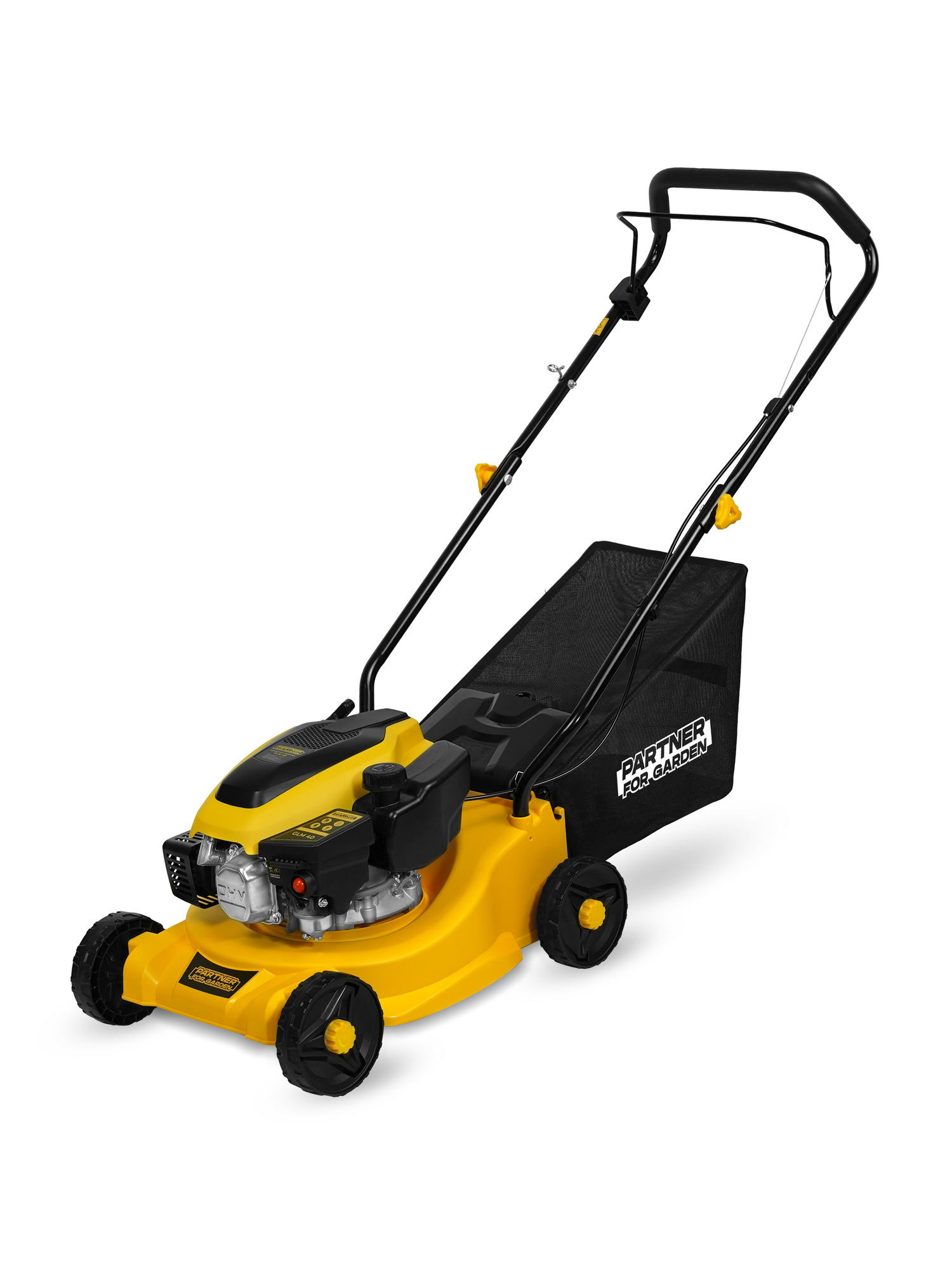 Газонокосилка бензиновая Partner for Garden GLM -40 ( 2800-3200 об/мин, ширина среза 400мм, высота среза 30-70 мм )