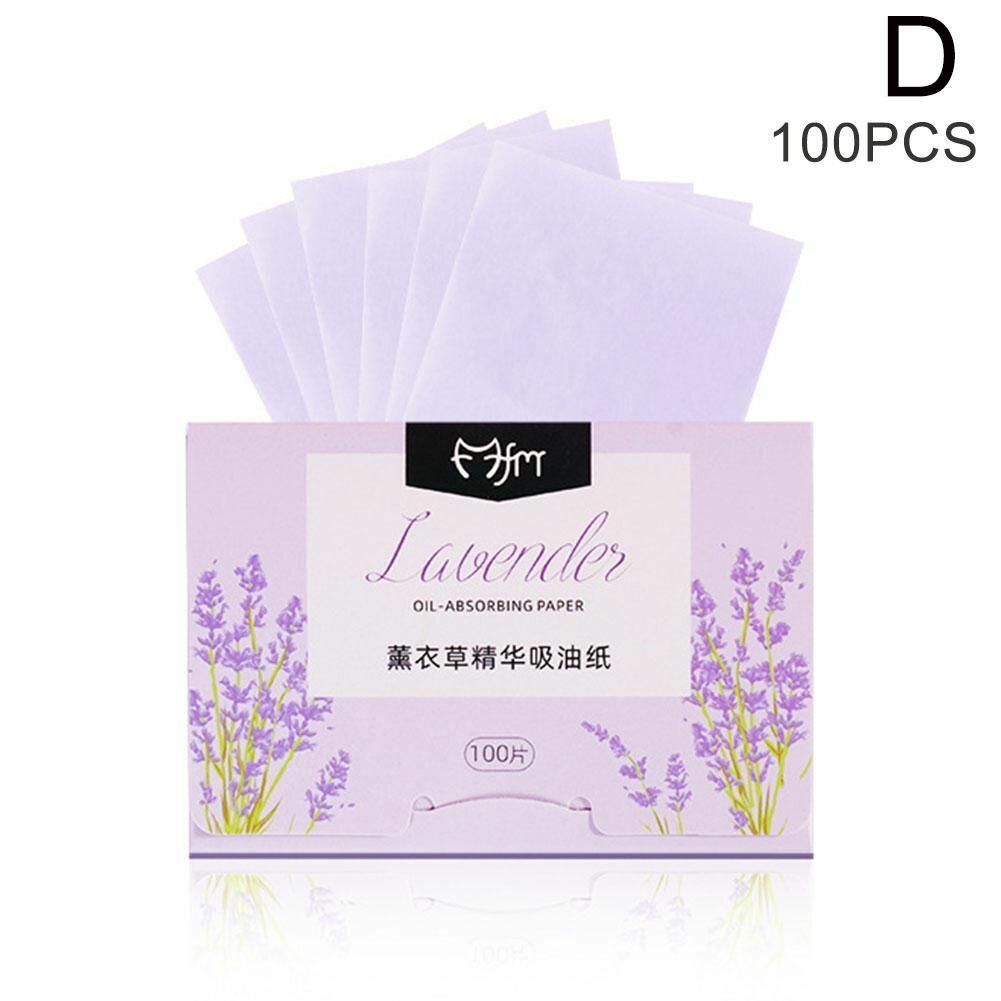 Портативная впитывающая масло бумага для контроля жирности и макияжа,/100 шт