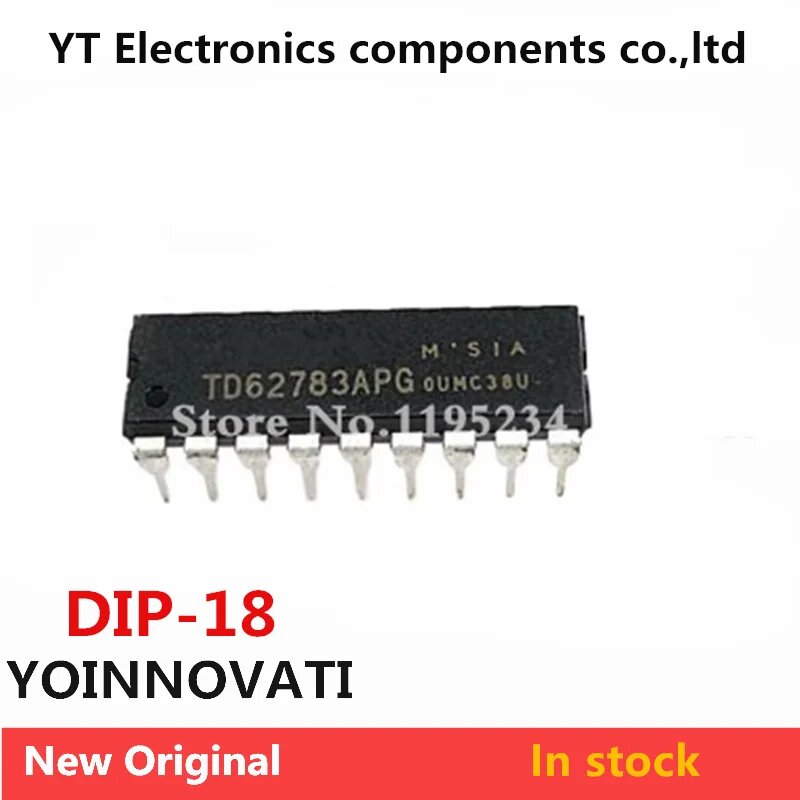 YOINNOVATI TD62783APG DIP18 Разъем, 5PCS