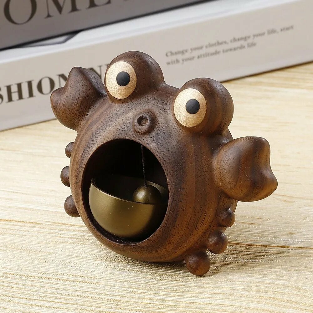 Колокольчик С Музыкой Ветра /Магнитный деревянный дверной звонок с клеевой основой для большинства домашних интерьеров и входов в магазины