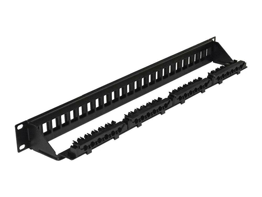 Патч-панель наборная Lanmaster LAN-PPN24OK-UTP 19 1U 24xRJ45 UTP