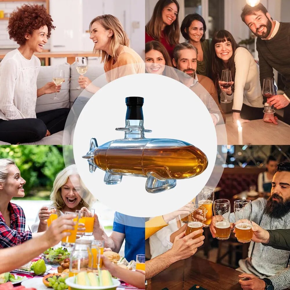 Бутылка подводная лодка, 1 шт