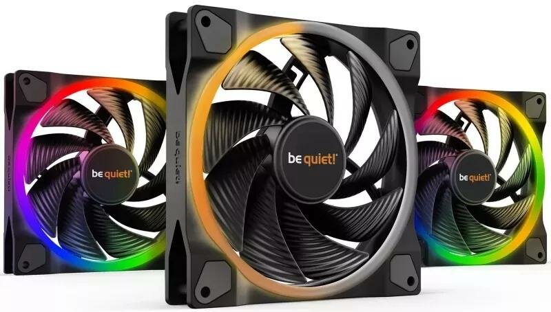 Комплект вентиляторов Be quiet Light Wings 140mm PWM High-speed Triple-Pack