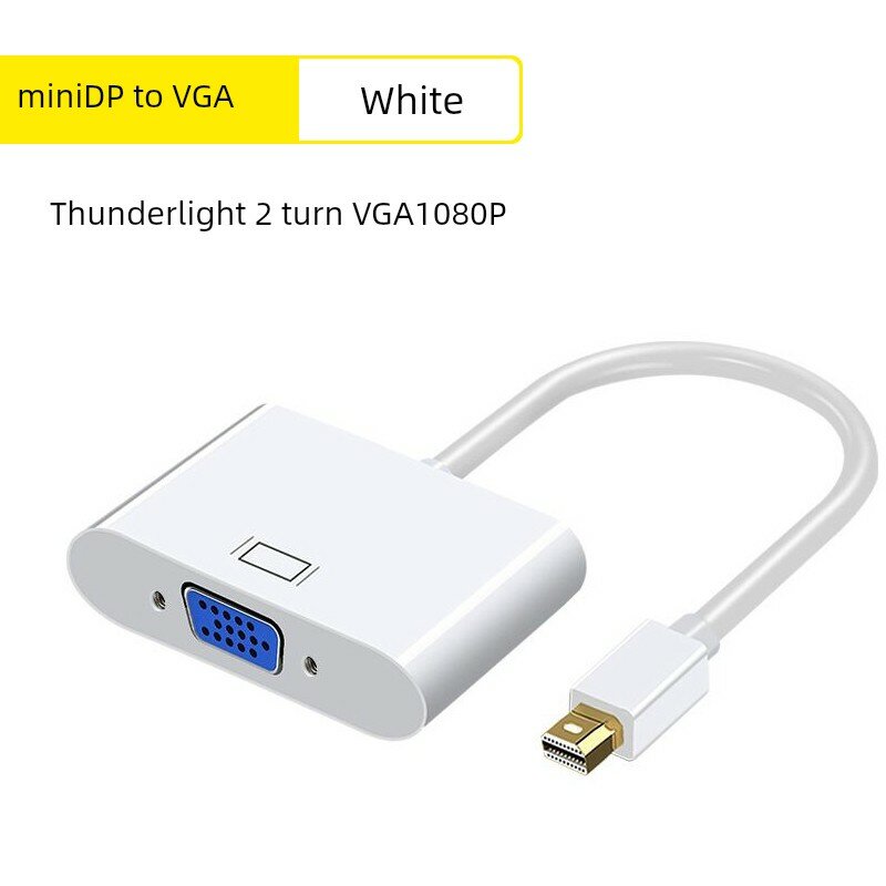 Кабель-переходник Koledo Thunderbolt 2 miniDP на HDMI DP8K, подходит для ноутбуков Apple MacBook, Microsoft Surface