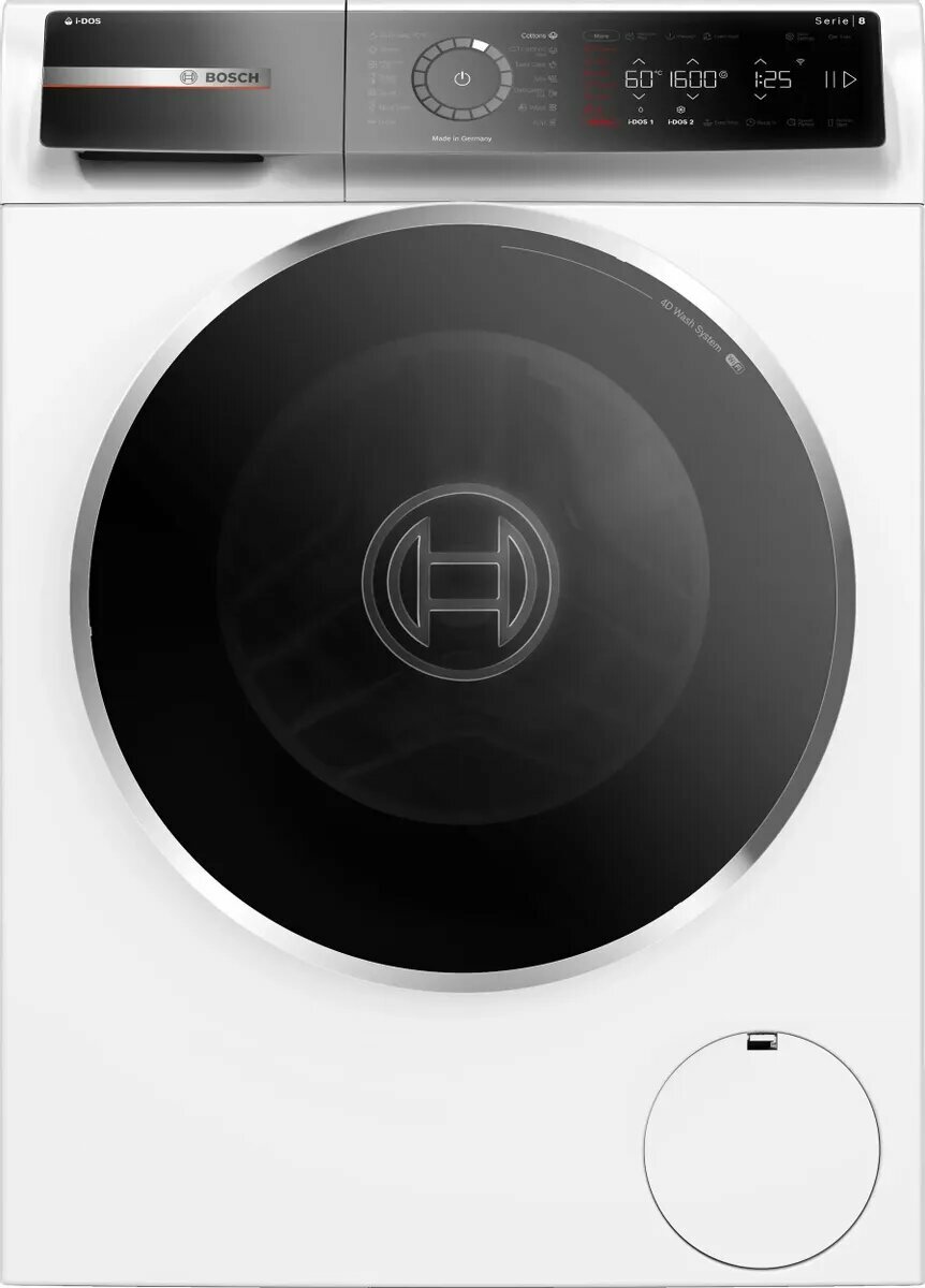 Стиральная машина Bosch WGB256A0ME, 10 кг, 1600 об/мин, белый