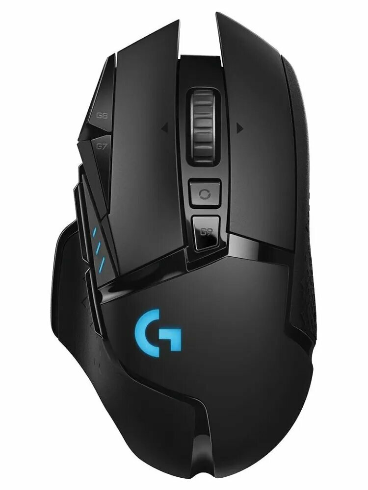 Мышь беспроводная/проводная Logitech G502 LIGHTSPEED [910-005571] черный