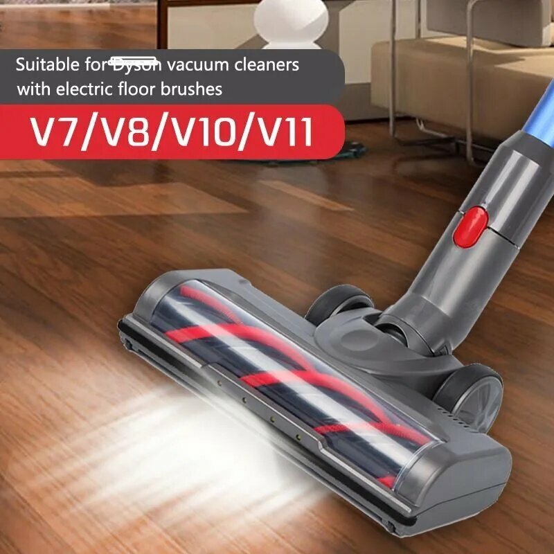 Вращающаяся щетка для пола аксессуары для пылесоса DYSON V7V8V10V11V15 универсальная роликовая щетка